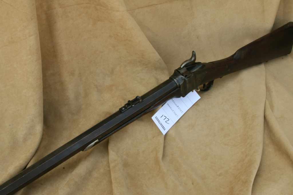 SHARPS 1874, SENT TO KANSAS CITY IN 1873, 50-90 CAL, PEWTER NOSE CAP ...