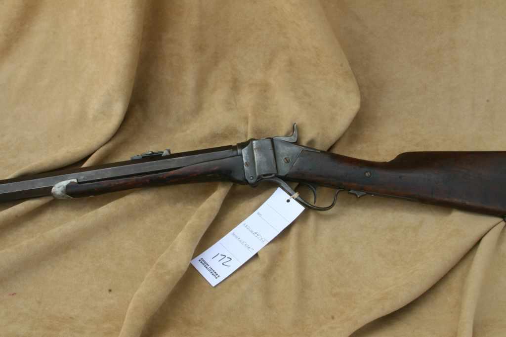 SHARPS 1874, SENT TO KANSAS CITY IN 1873, 50-90 CAL, PEWTER NOSE CAP ...