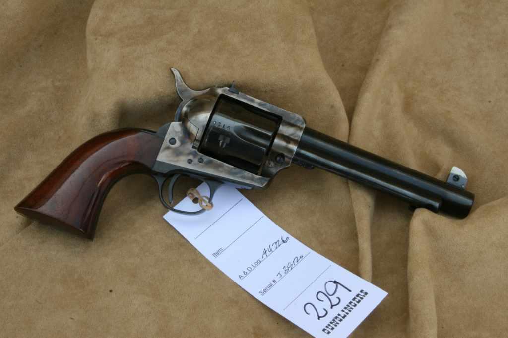 UBERTI "FLAT TOP" IN 45 COLT, WITH TARGET SITES (H)A4726, J39120