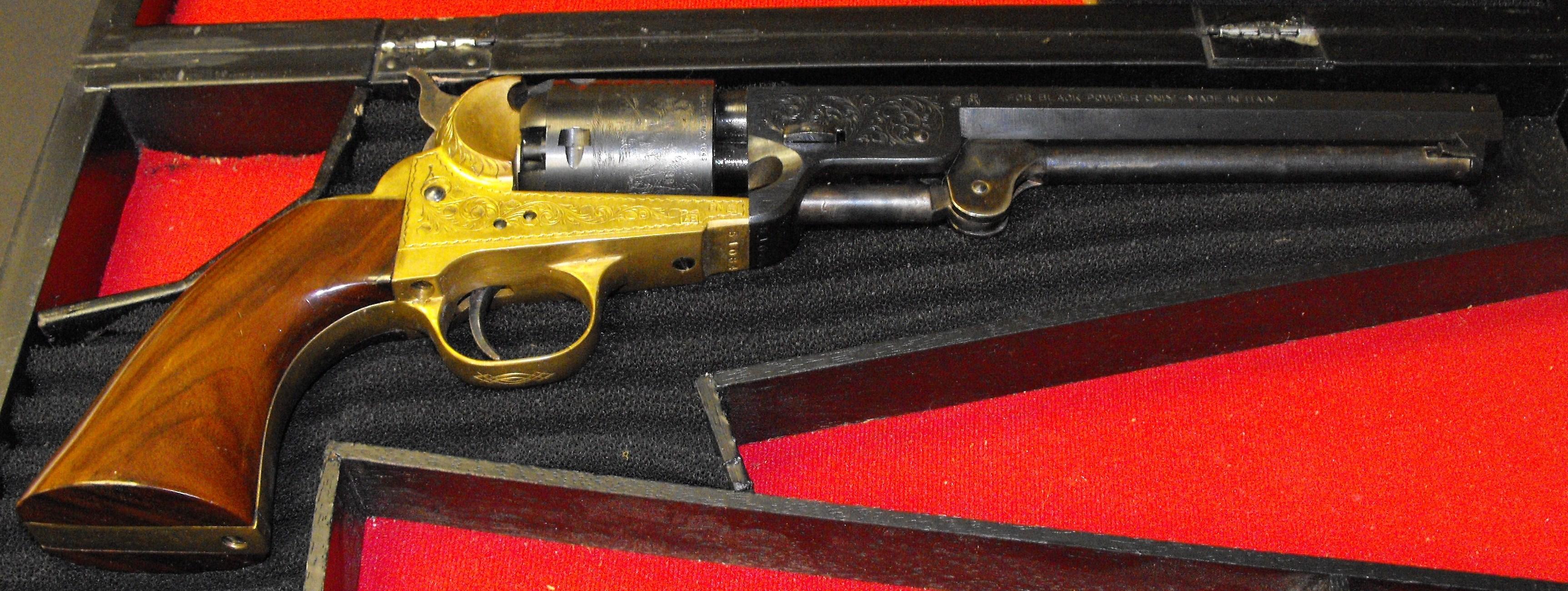 Semi Modern Reproduction .36 Caliber Naval Black Powder Pistol