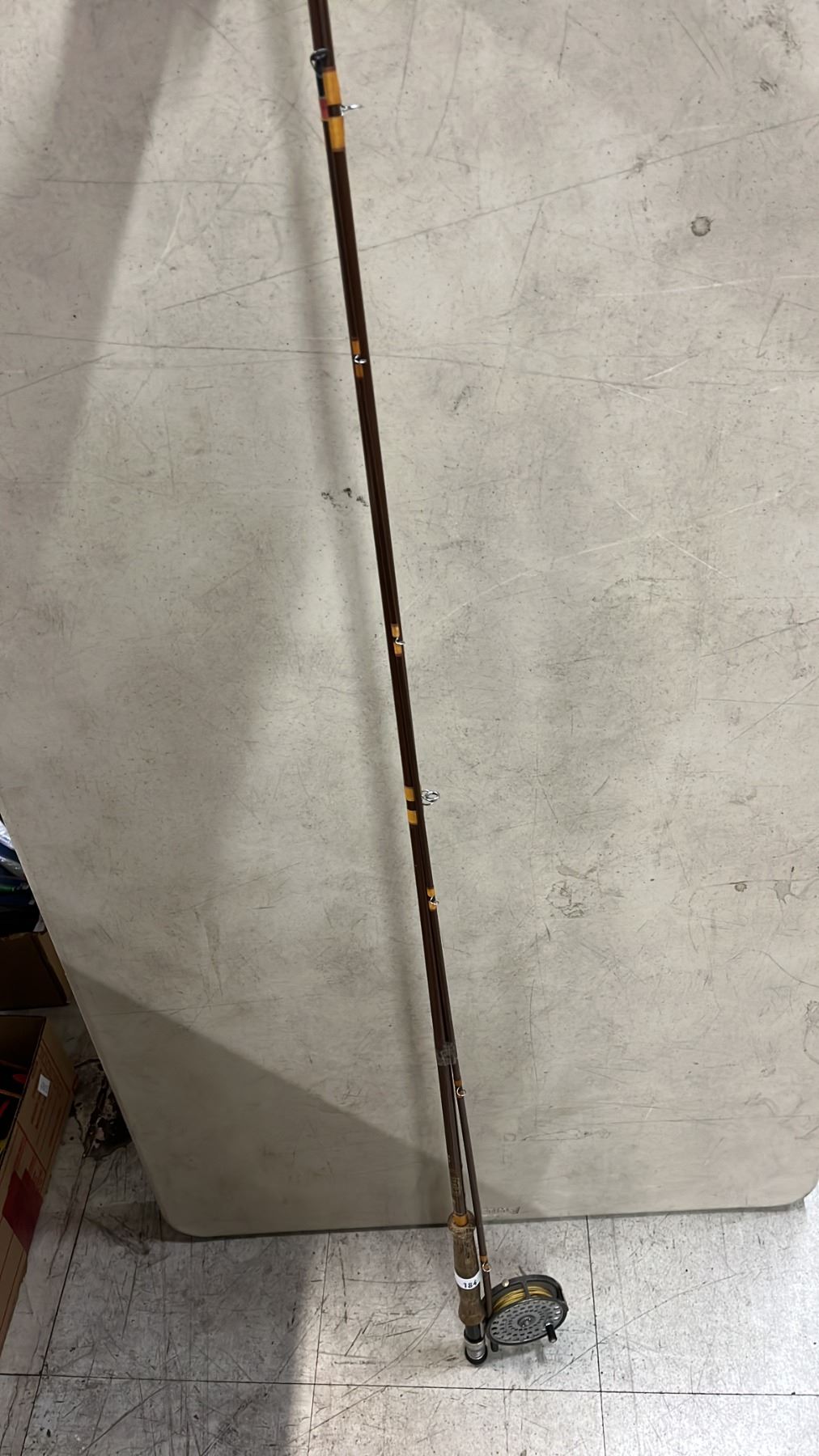 HARDY #7 FLY FISHING ROD WITH RANDY BROS THE PRINCESS REEL - Able Auctions