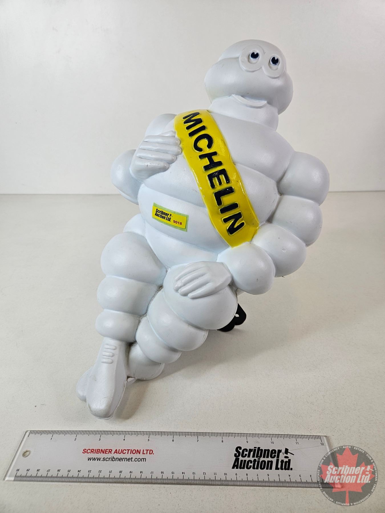 Michelin Man "BIBENDUM" Advertising Display w/Mounting Bracket (c.1960s ...