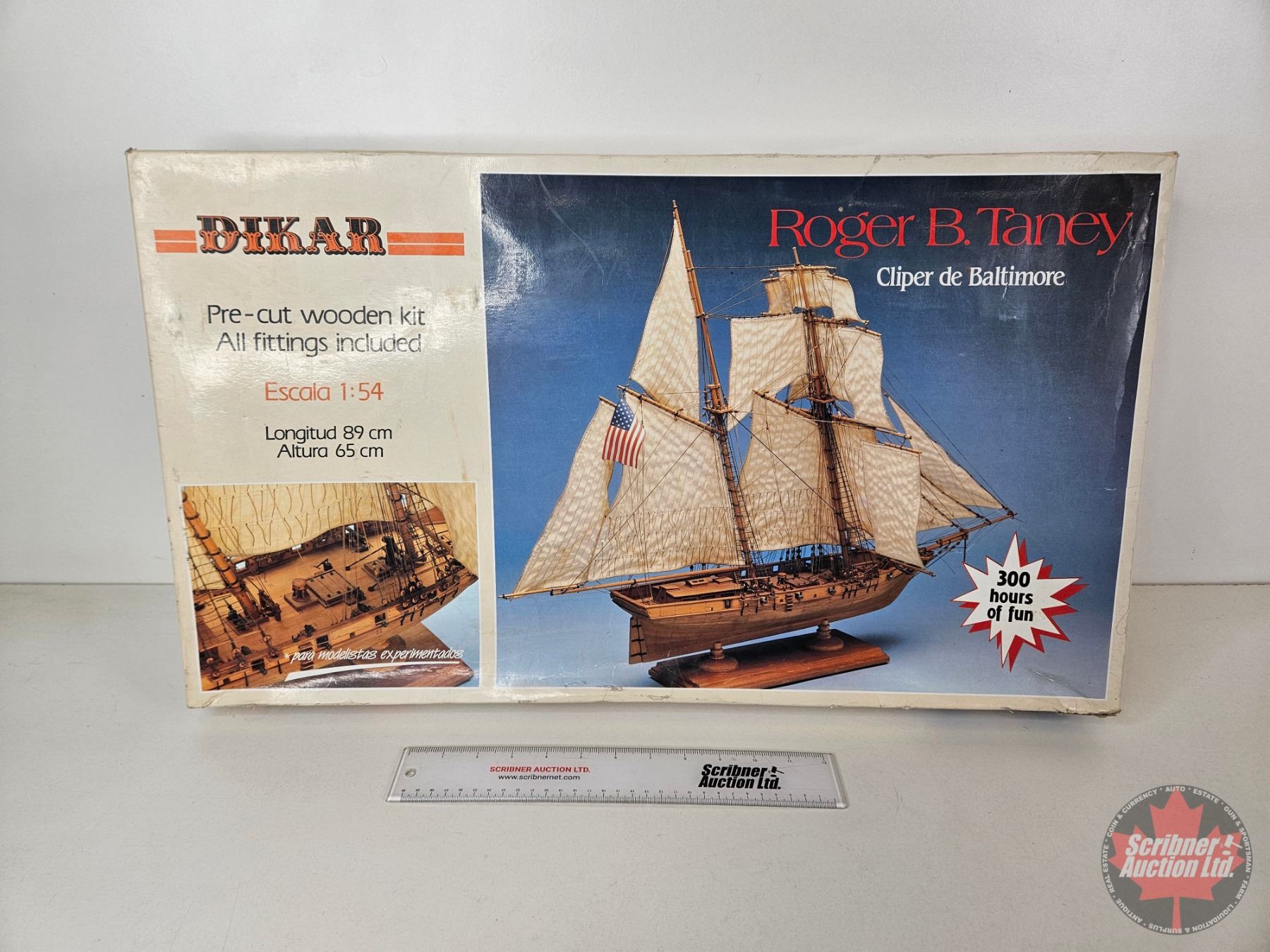 Model Kit : Roger B. Taney Baltimore Clipper (Scale 1:54) (Dikar ...