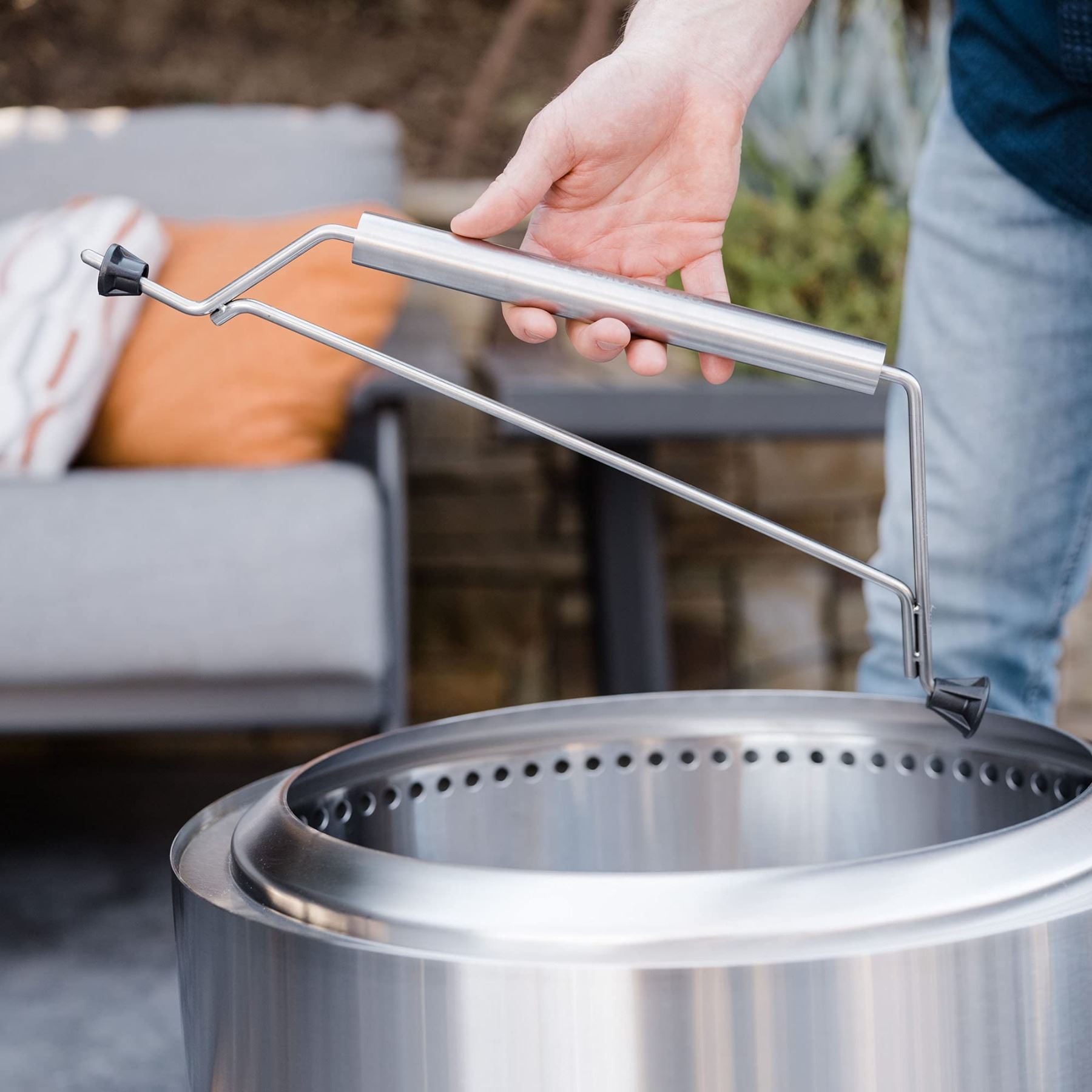 BRAND NEW FIRE PIT HANDLE FOR SOLO STOVE BONFIRE