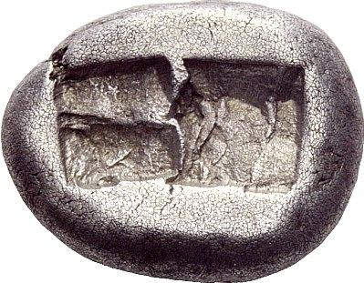 Greek coins. Time of Croesus. Siglos ca 561-546, AR 5.42g.