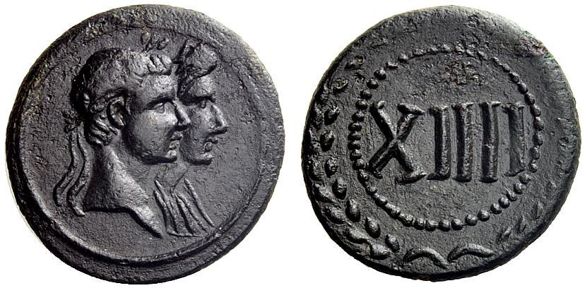 Roman Empire. Tessera. Tessera early 1st century AD, Æ 5.10g.