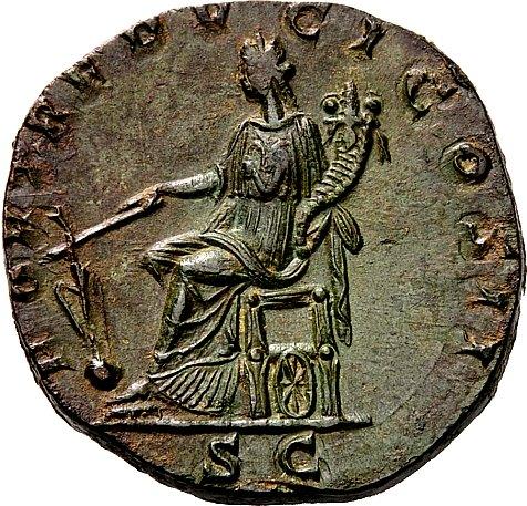 Roman Empire. Clodius Albinus. Sestertius 194-195, Æ 22.15g.