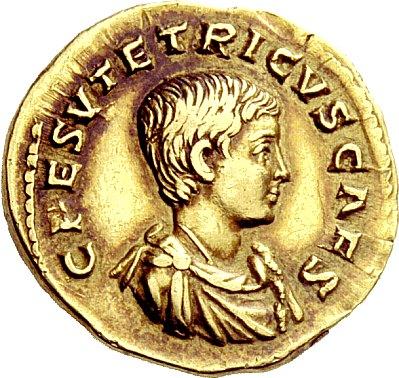 Roman Empire. Tetricus II. Aureus 273-275, AV 4.52g.