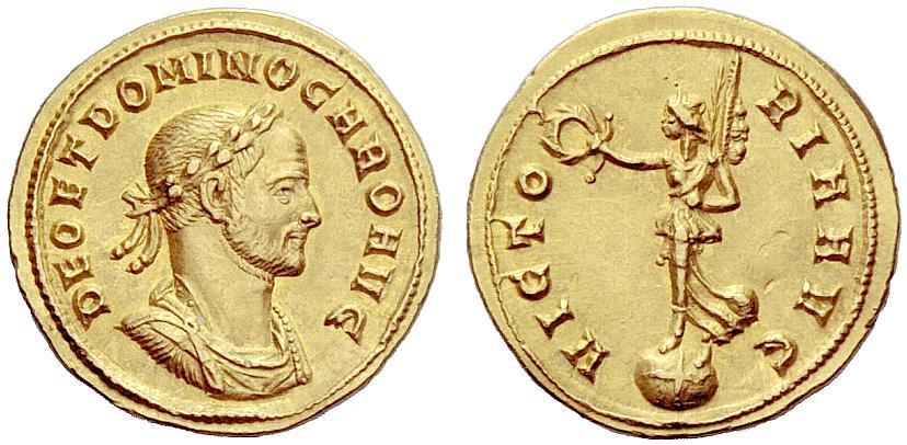 Roman Empire. Carus. Aureus 282–283, AV 4.53g.