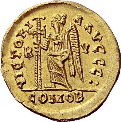 Roman Empire. Julius Nepos. Solidus 474-475, AV 4.35g.