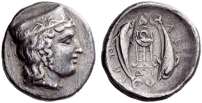 Greek coins. Argolis, Argos. Stater ca 450-430, AR 11.42g.