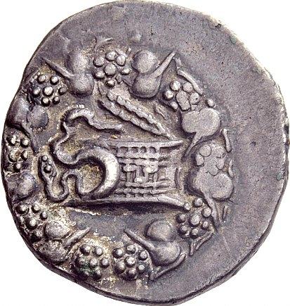 Greek coins. Pergamum. Cistophoric tetradrachm ca 133-67, AR 12.28g.