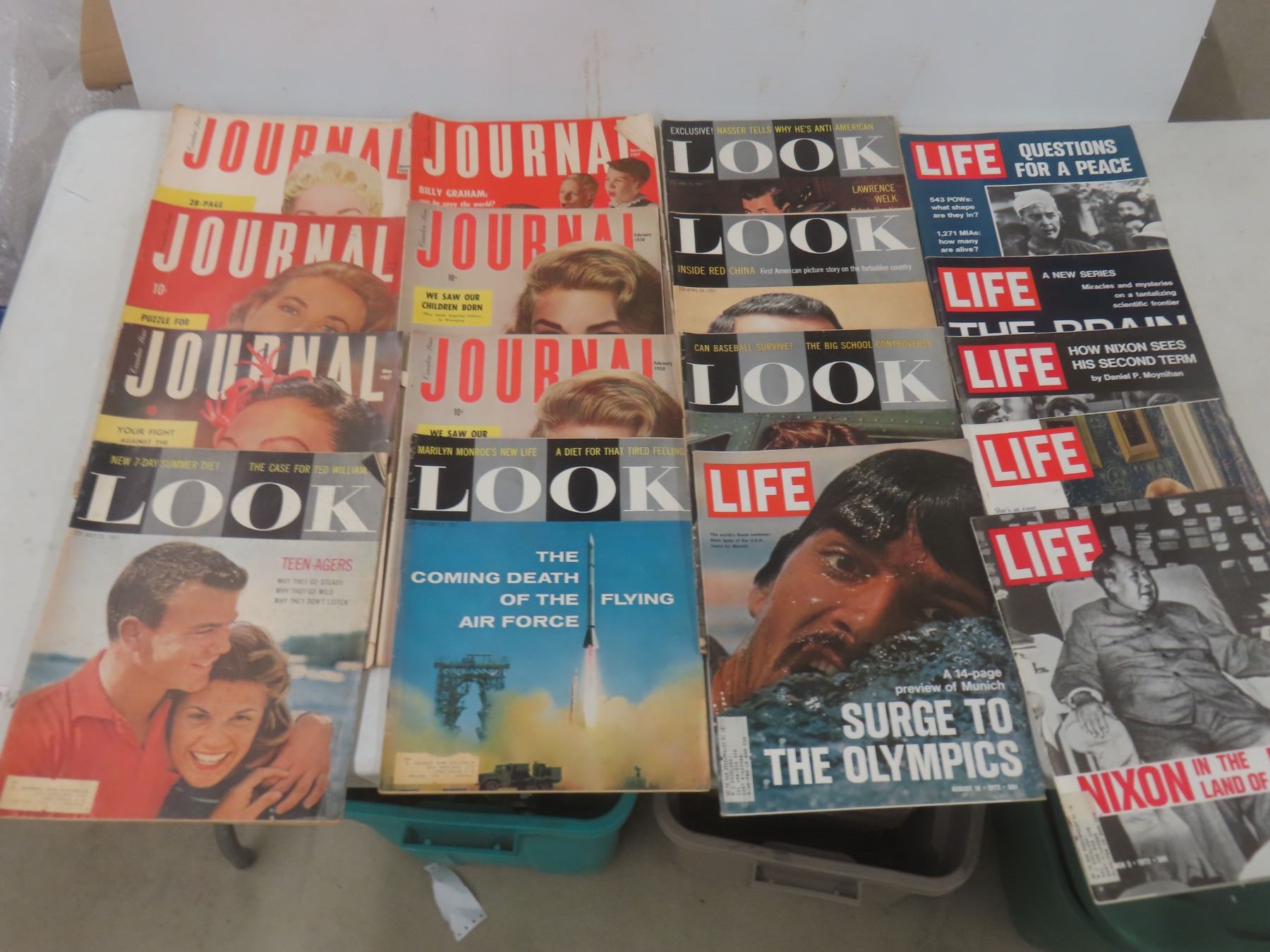 Fifty Magazines: Life, Journal, and Look From the 1950's–1970's ...