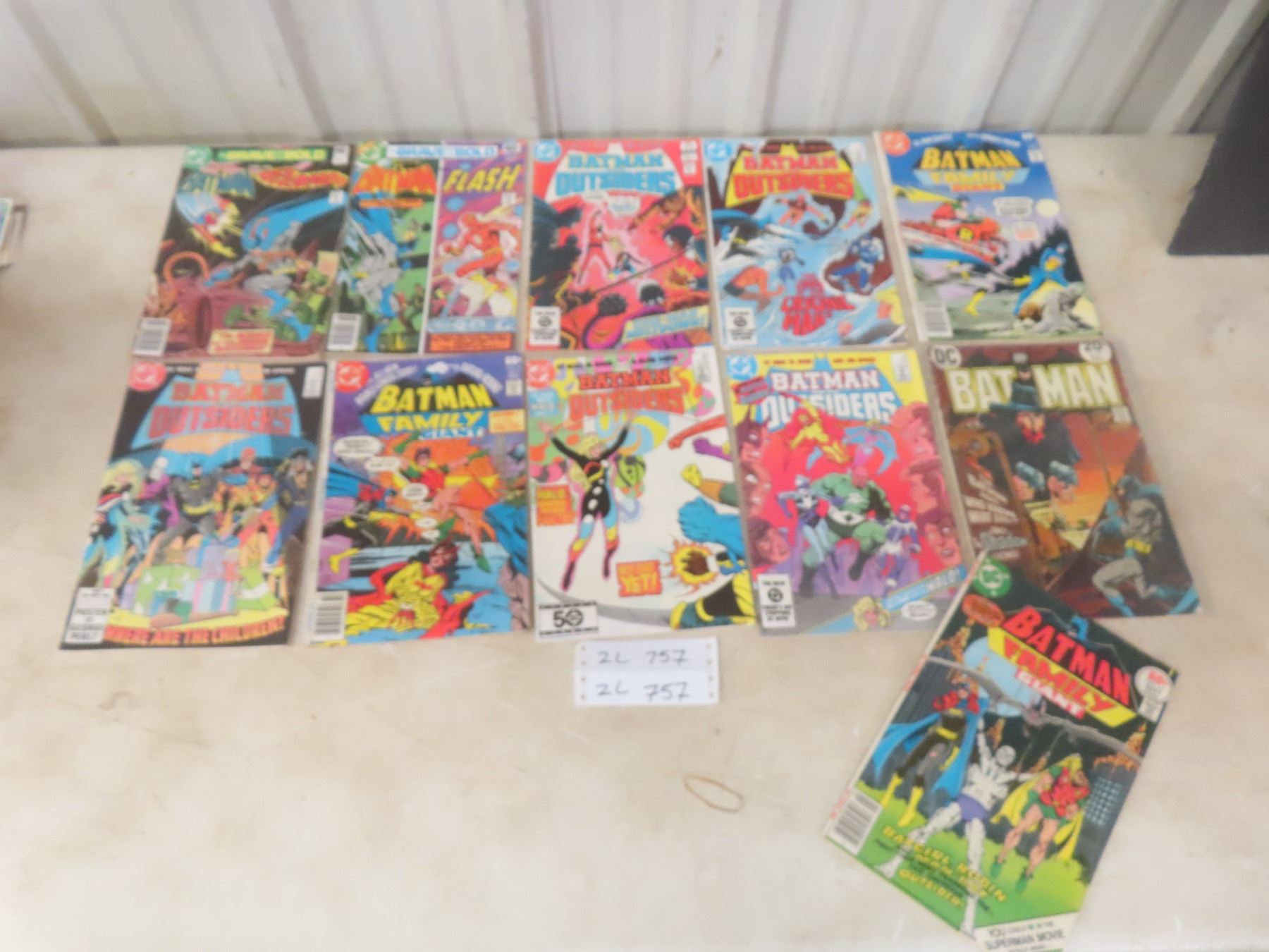 Eleven DC Comics Featuring Batman With Cover Prices From 20¢ to 95¢