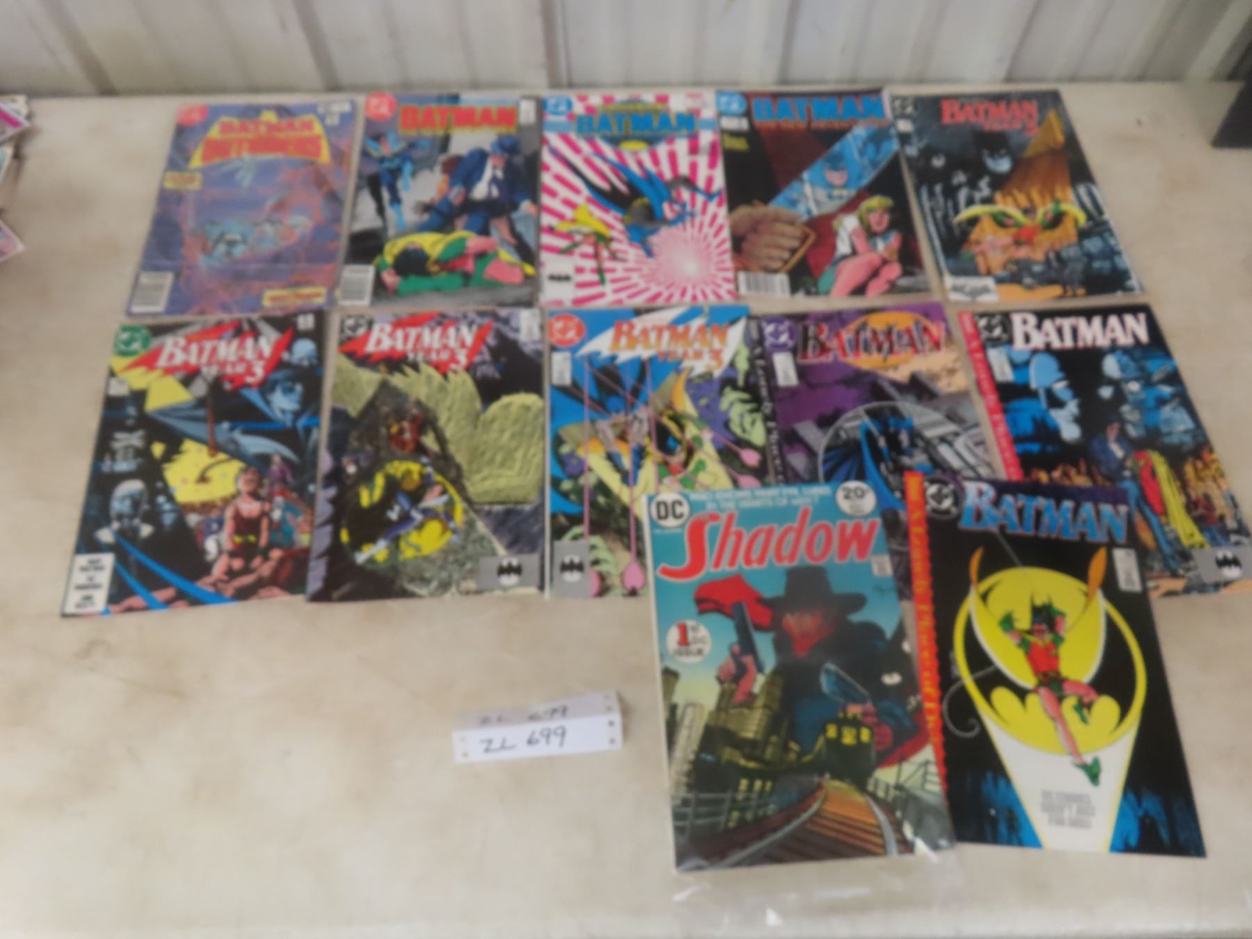 Twelve DC Comics Featuring Batman With Cover Prices From 20¢ to $1.25