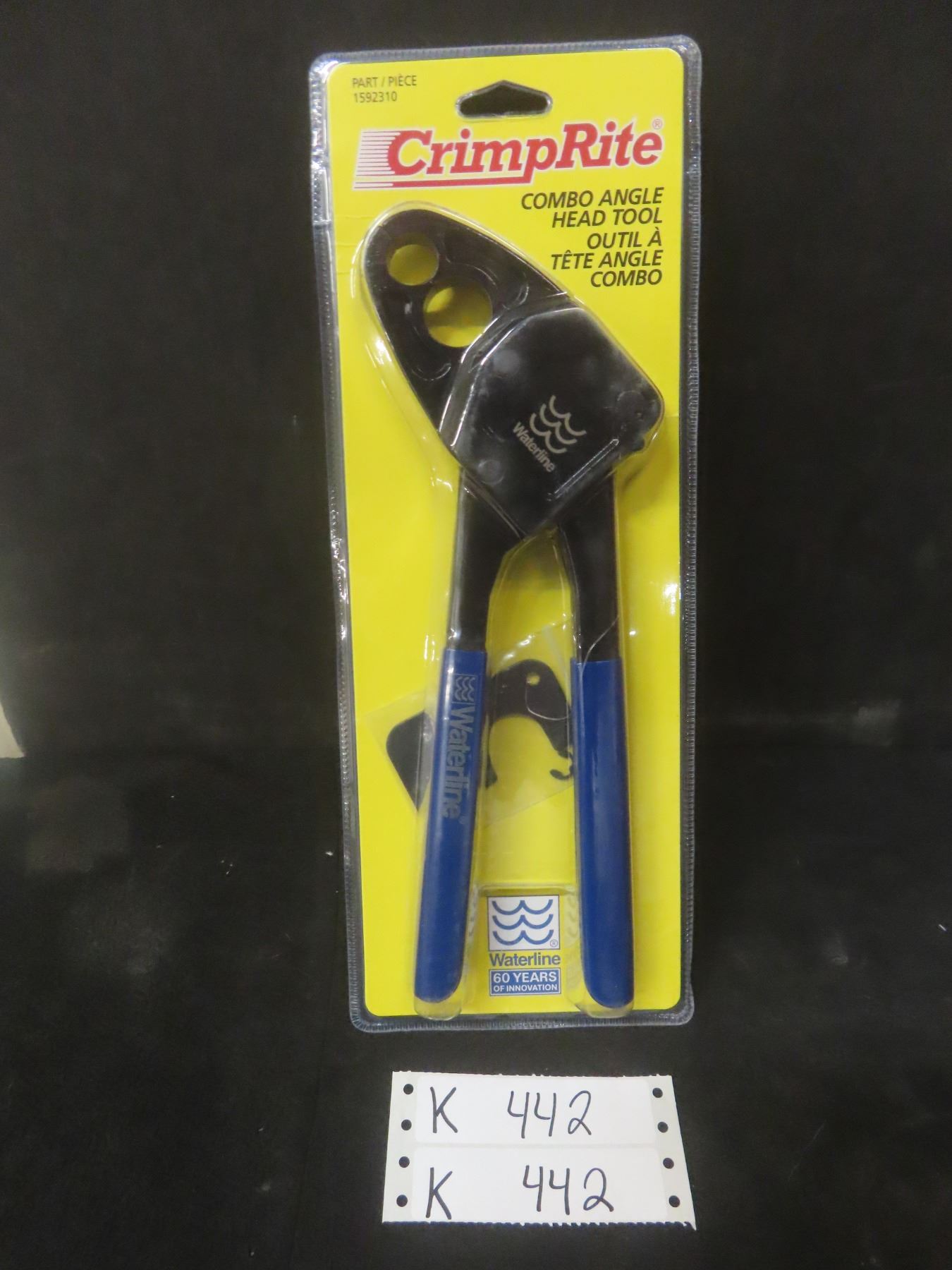 New CrimpRite Combo Angle Head Crimping Tool