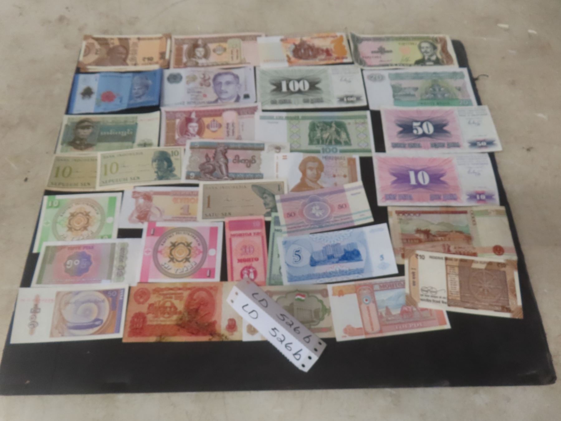 Assorted Foreign Paper Currency