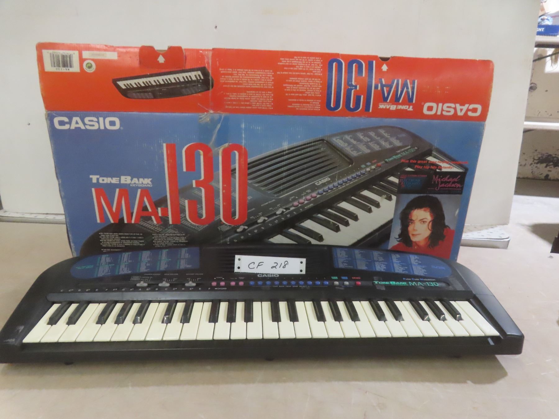 Casio MA-130 Keyboard (No Power Cord) - McSherry Auction Service Ltd.