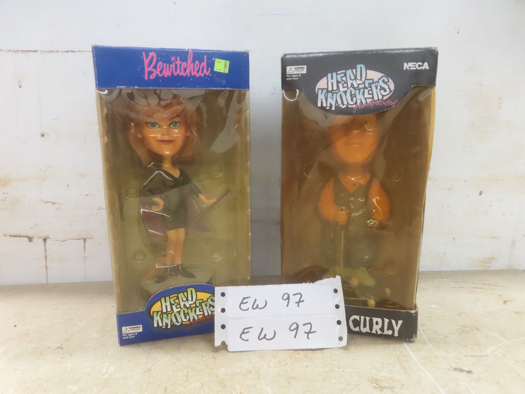 NECA Head Knockers Bobblehead Figures Including Bewitched and The Three ...