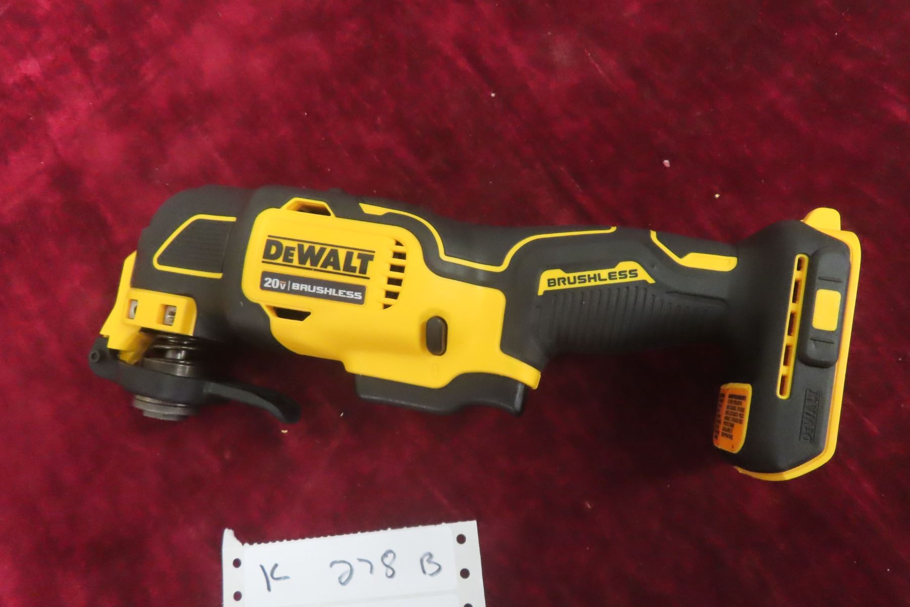 New DeWalt DCS354 20V Oscillating Multi-Tool