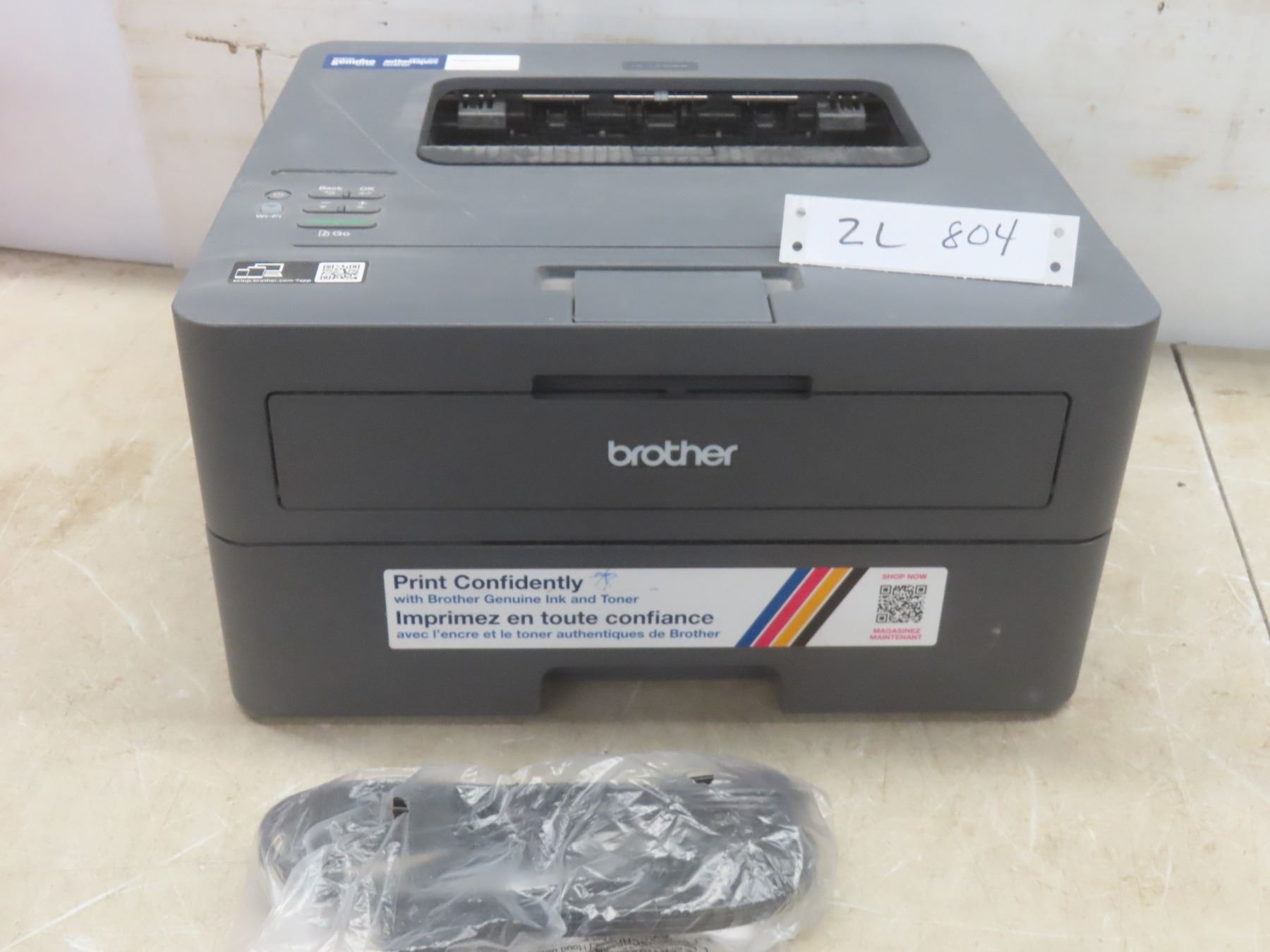 Brother Printer With Power Cord, Works