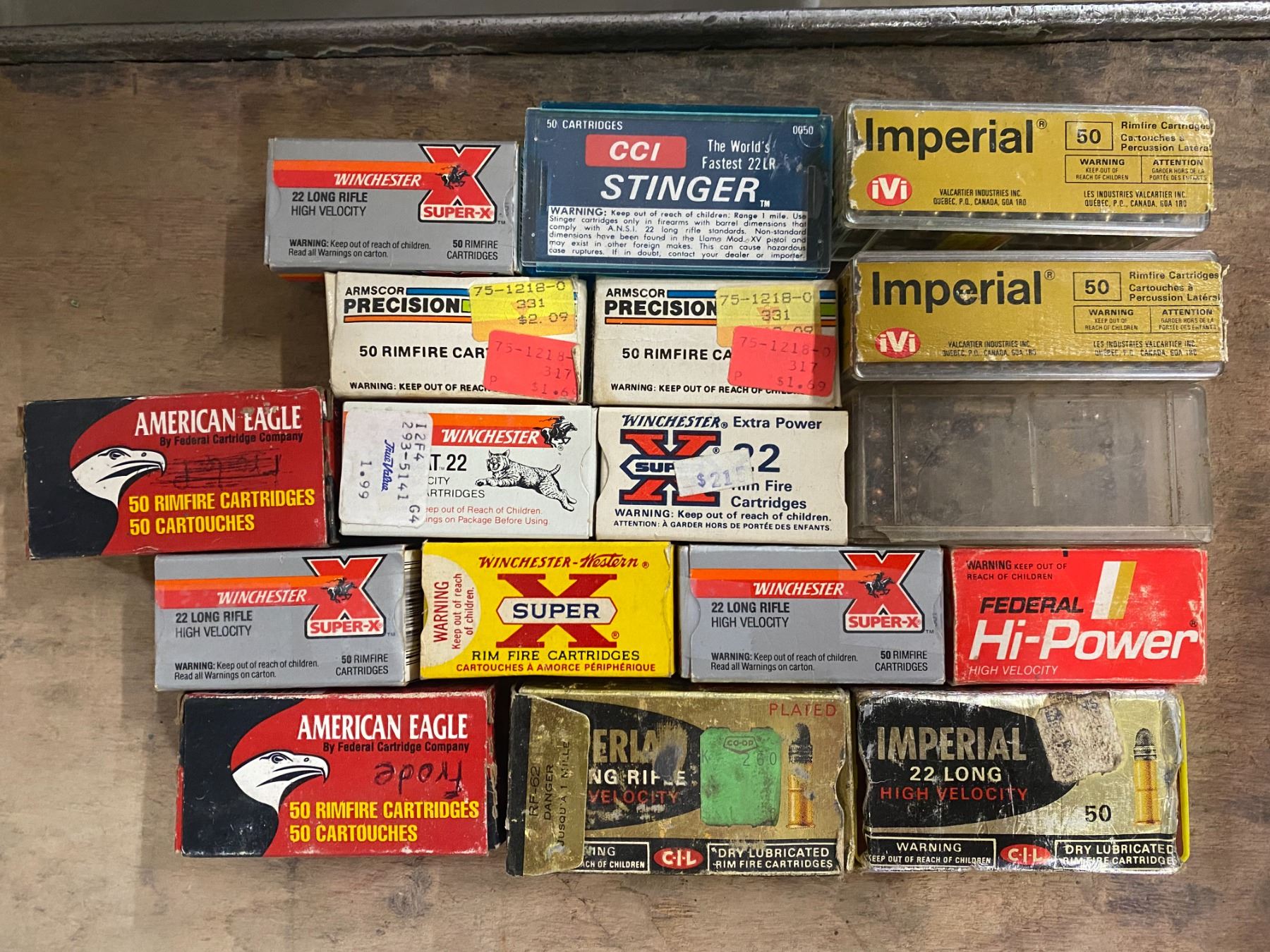 .22 Cal Long Rifle Ammo, Seven Hundred Rounds