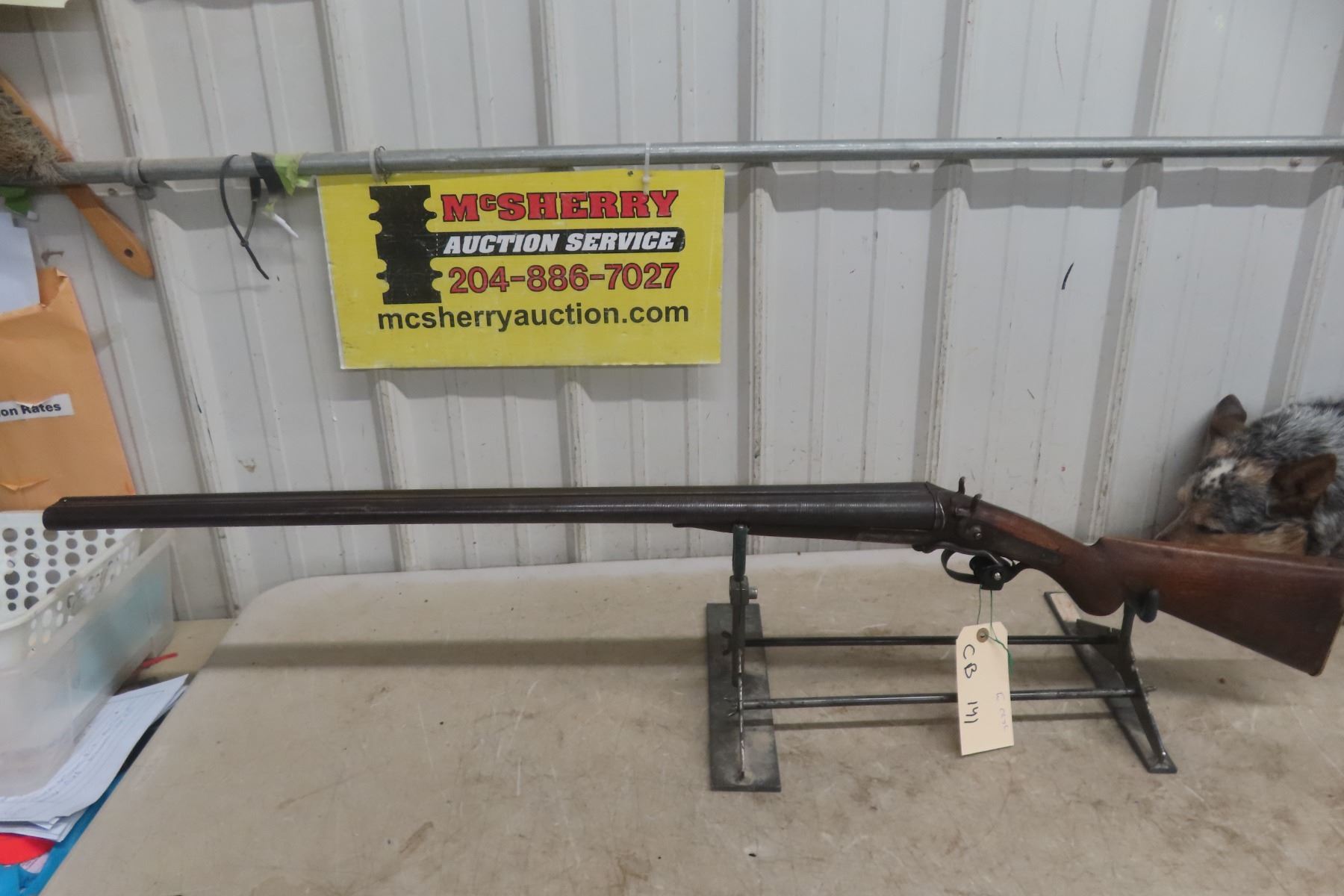 10 Gauge, Double Barrel 31 1/2, Serial Number 314, Extra Hammer, Dan ...