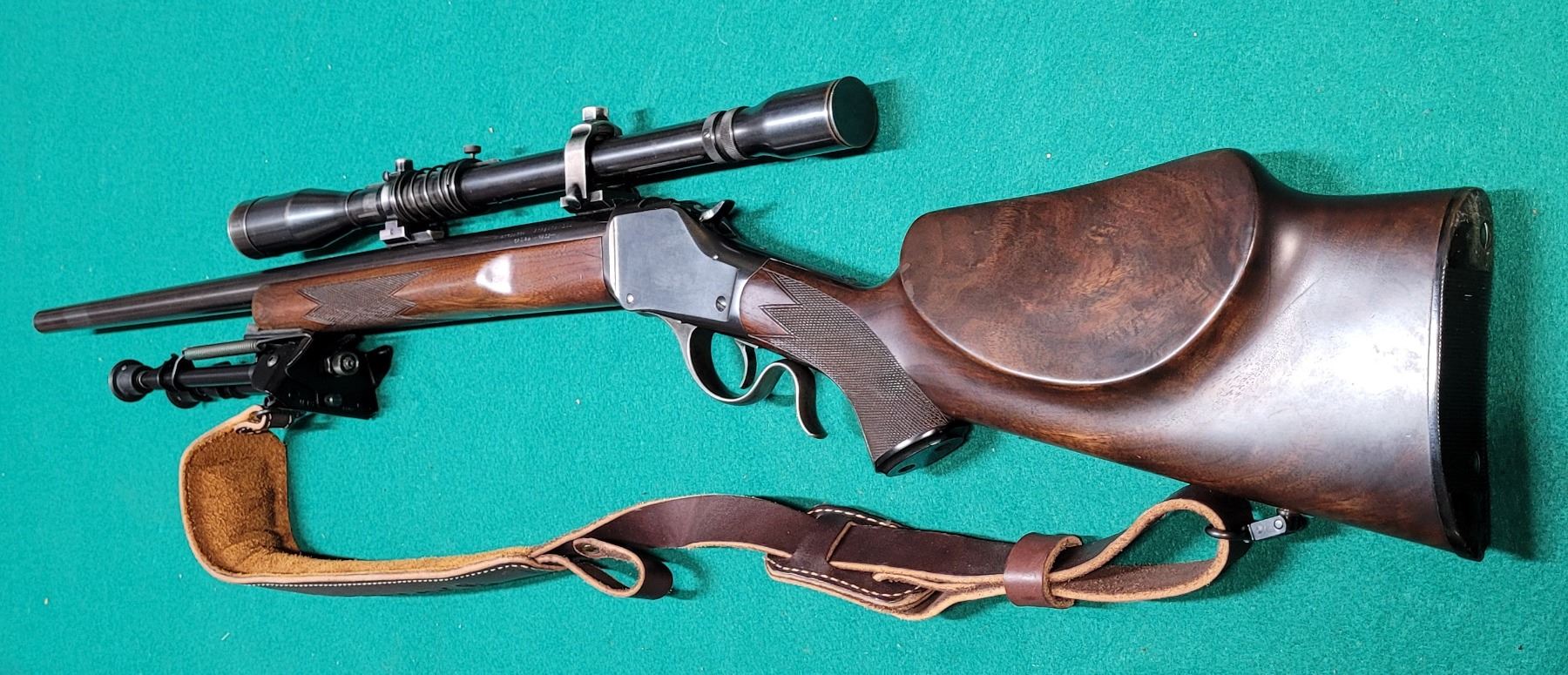 Winchester 1885 Single Shot Highwall Rifle in 219 Donaldson Wasp