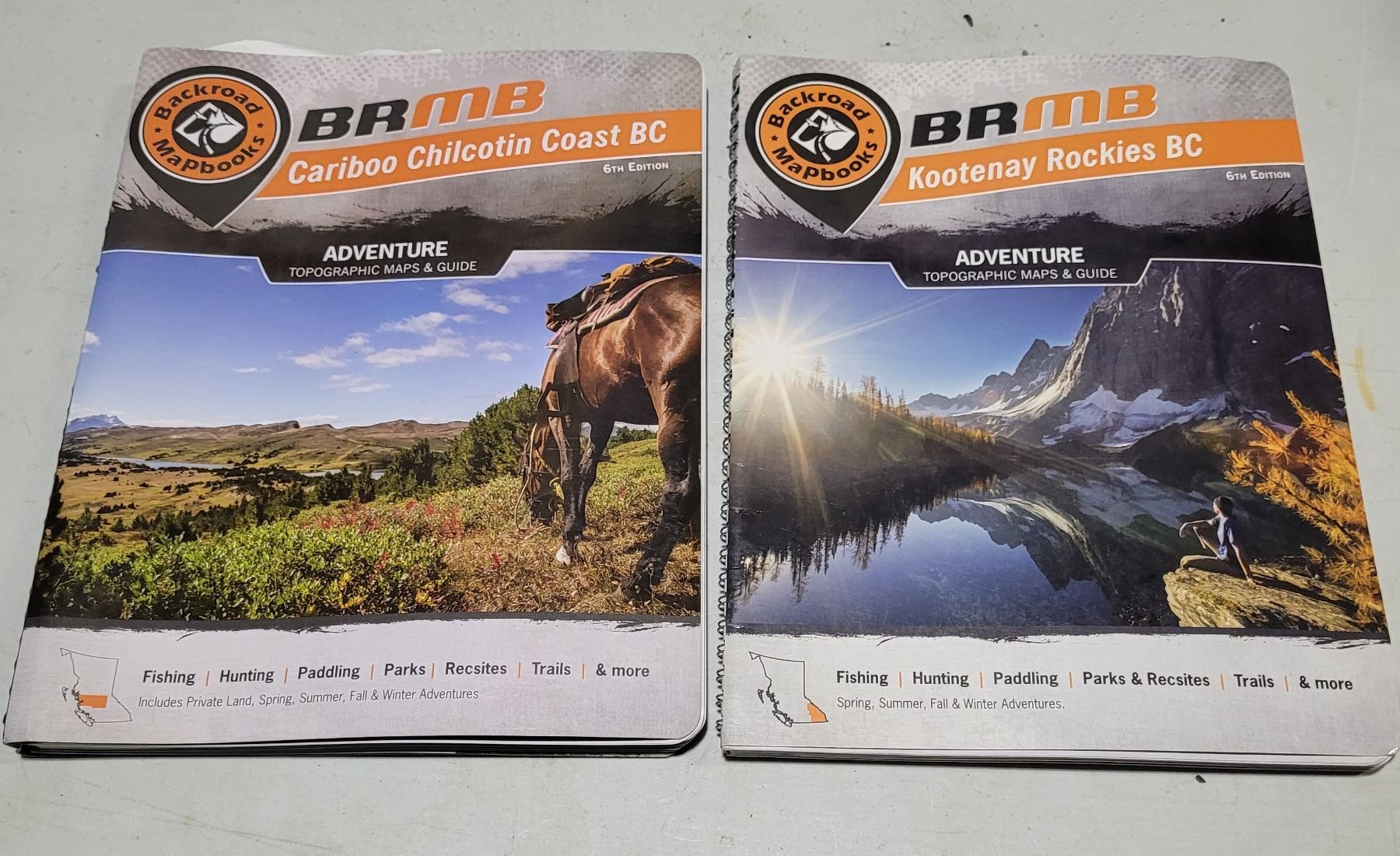 BC Backroads Map Book Cariboo, Chilcotin, Coast BC & Kootenays, Rocky ...
