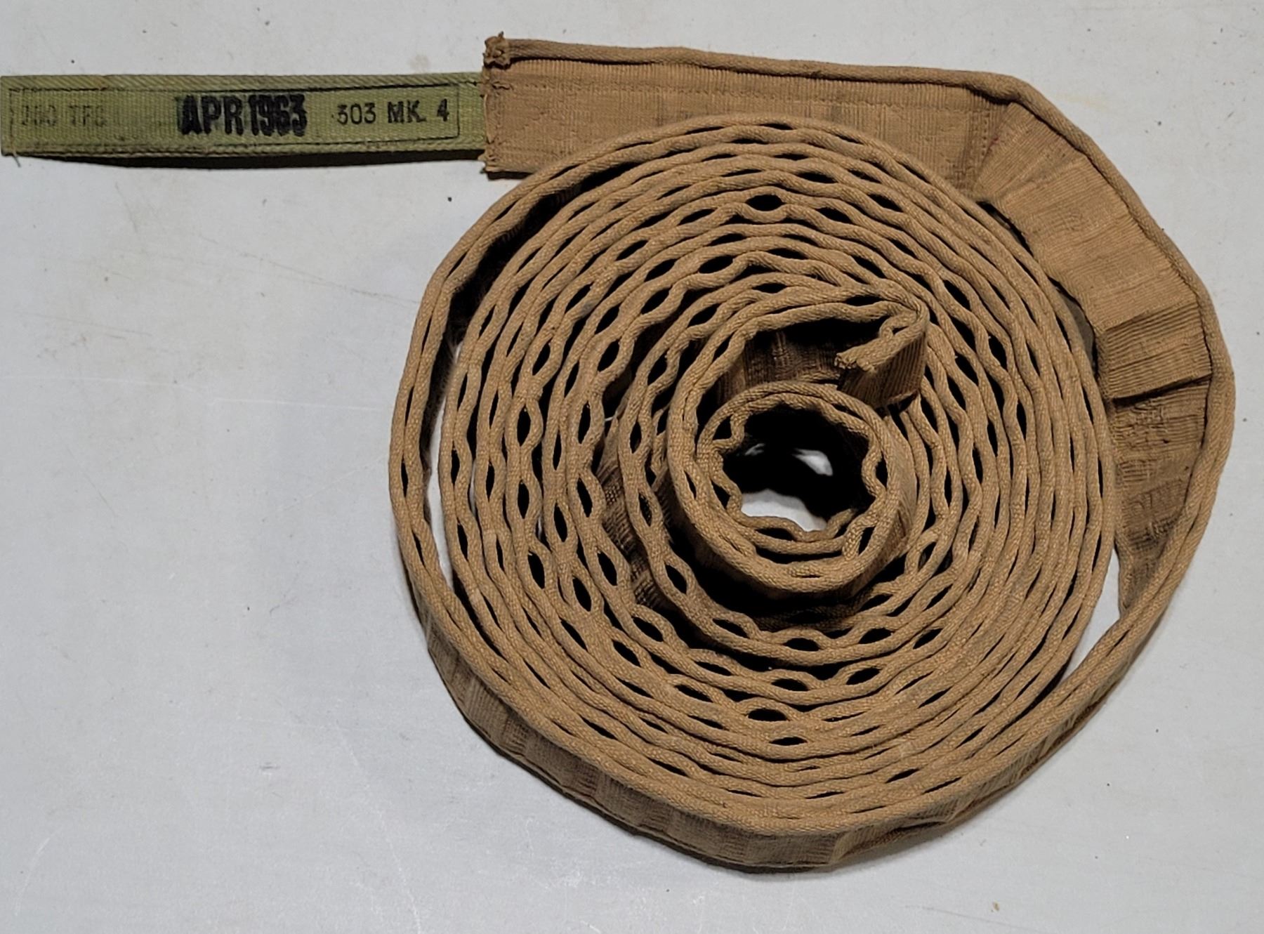 .303 Mk4 British Machine Gun Feed Webbing