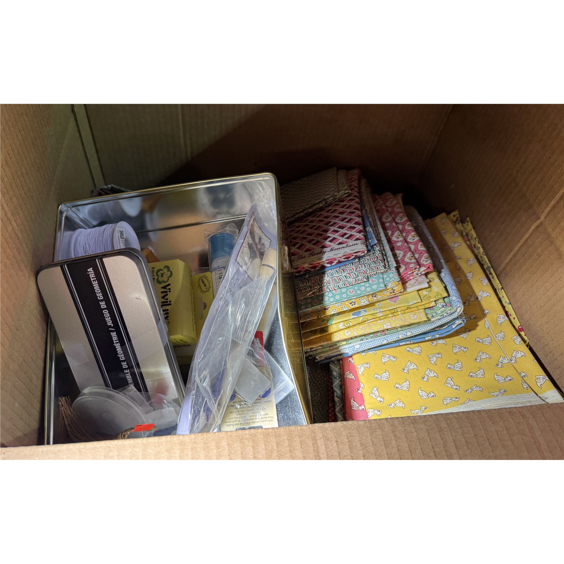 Sewing and Quilting Mixed Box