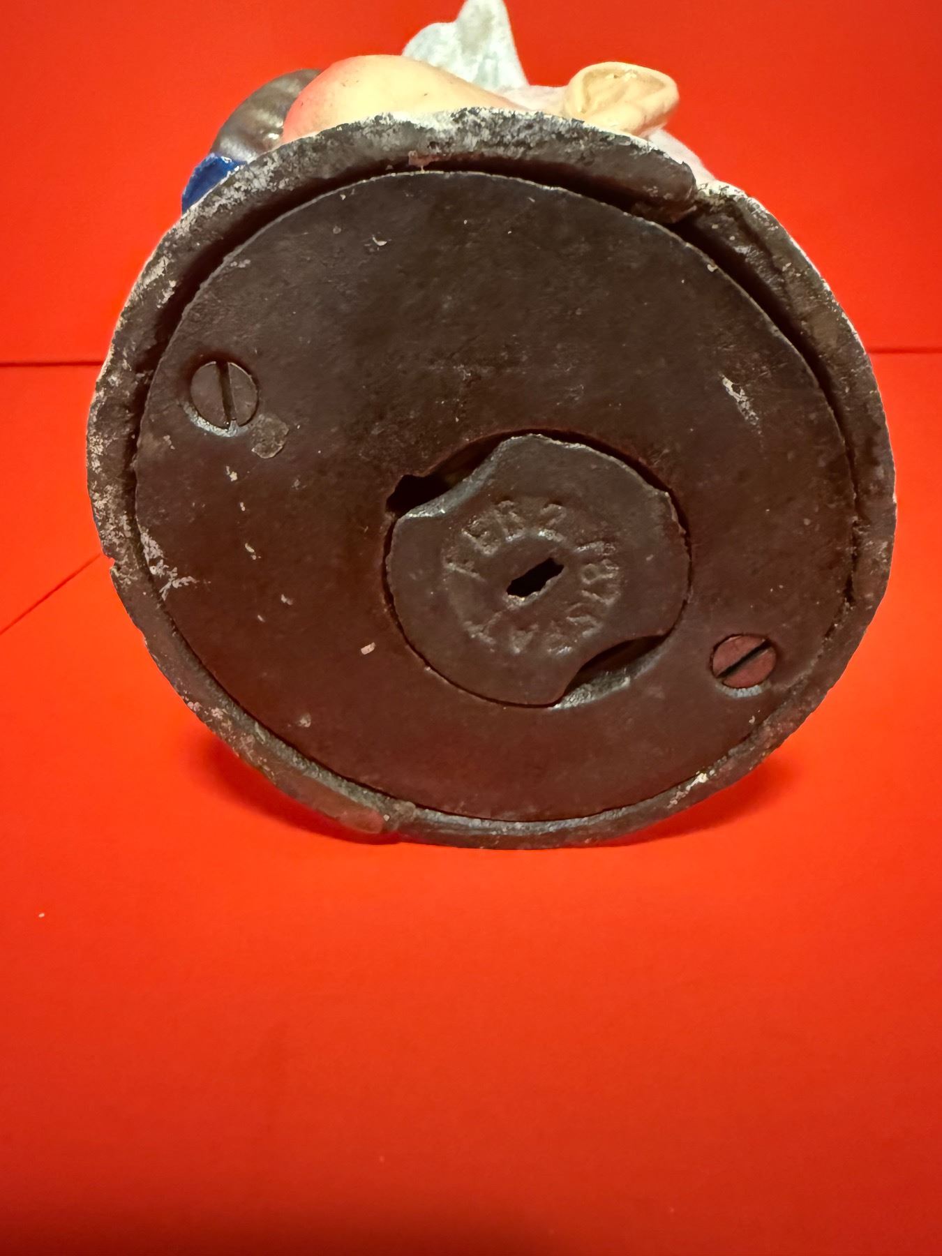 Coca-Cola "Sprite Boy" cast iron coin bank