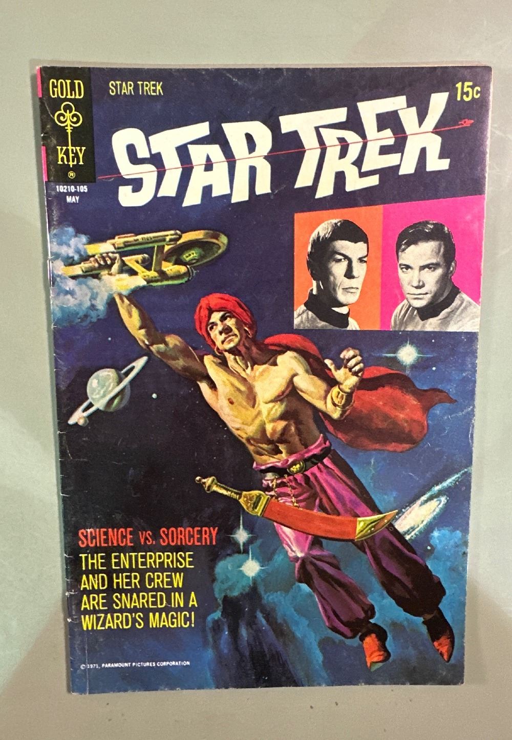 Star Trek #10 (Gold Key, 1971) Science vs. Sorcery Comic Book