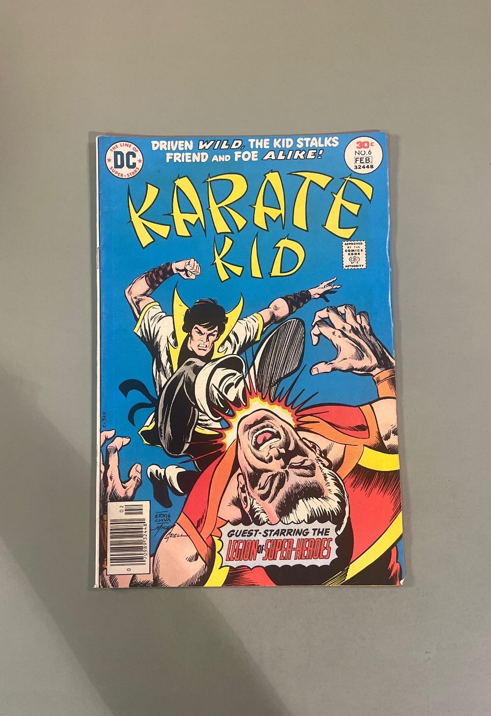 Karate Kid (1976) #6 - Guest-Starring The Legion of Super-Heroes DC Comics