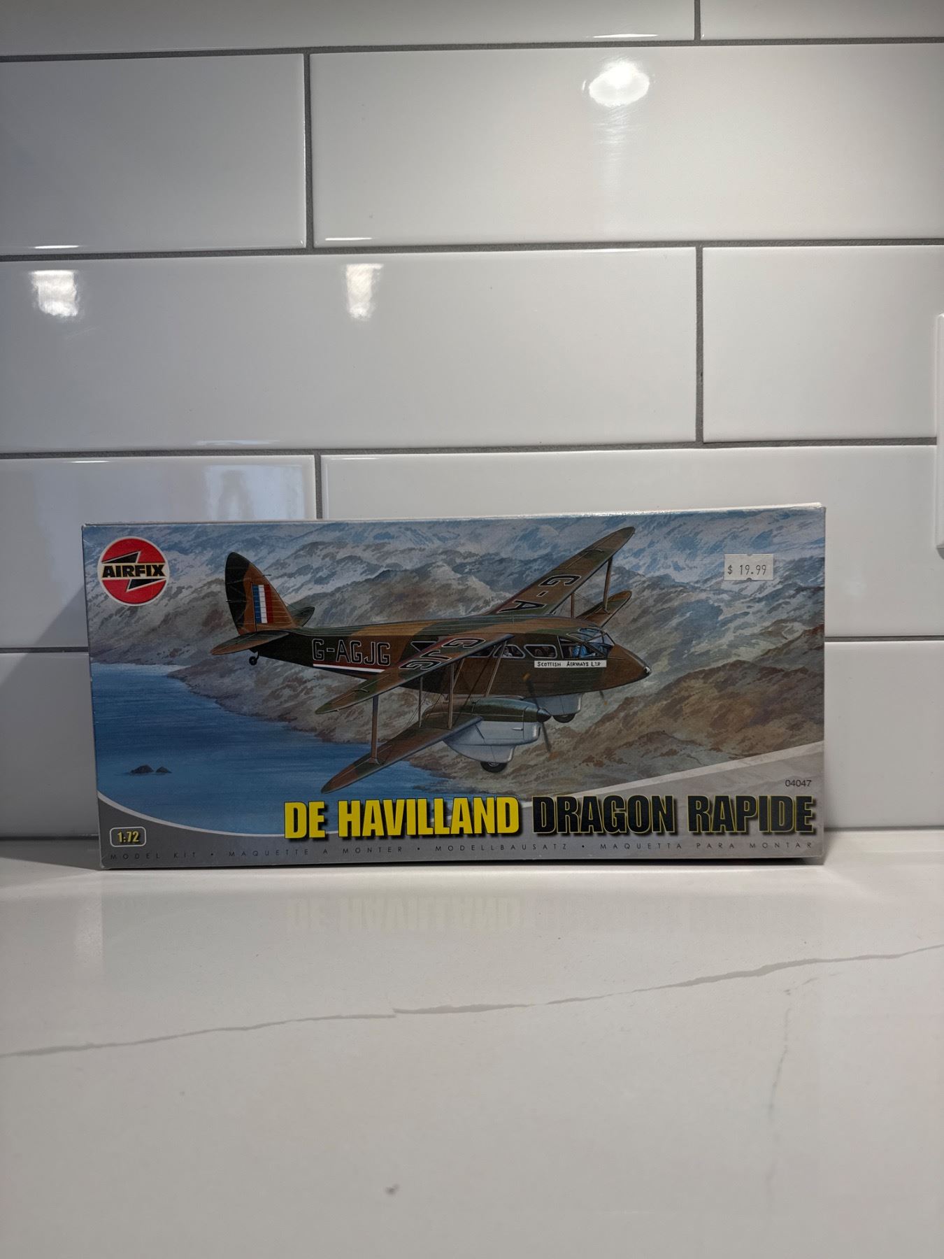 Airfix 1:72 scale DE Havilland Dragon Rapide