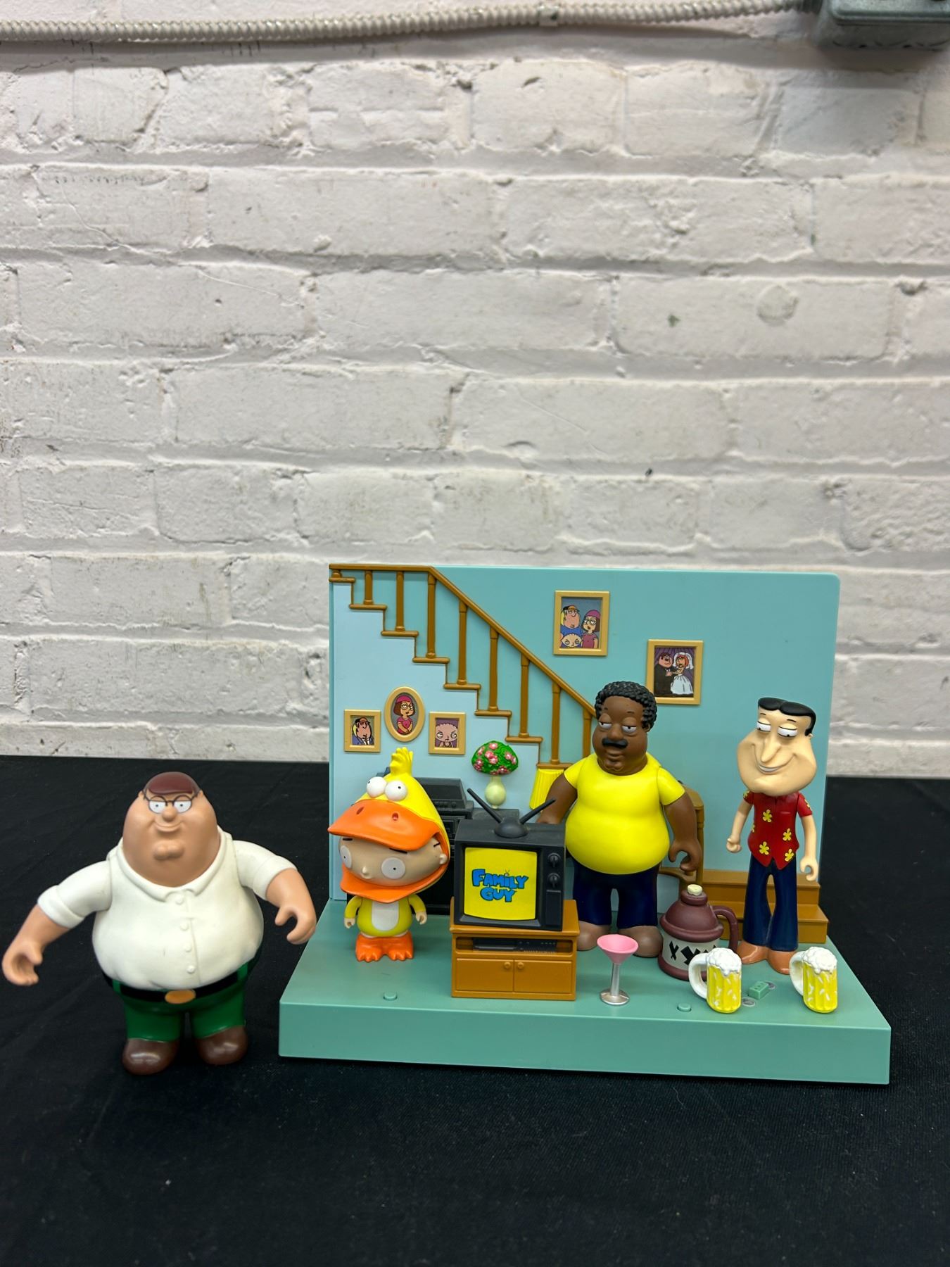 Family Guy Crazy Interactive World Living Room Playmates w/ Peter ...