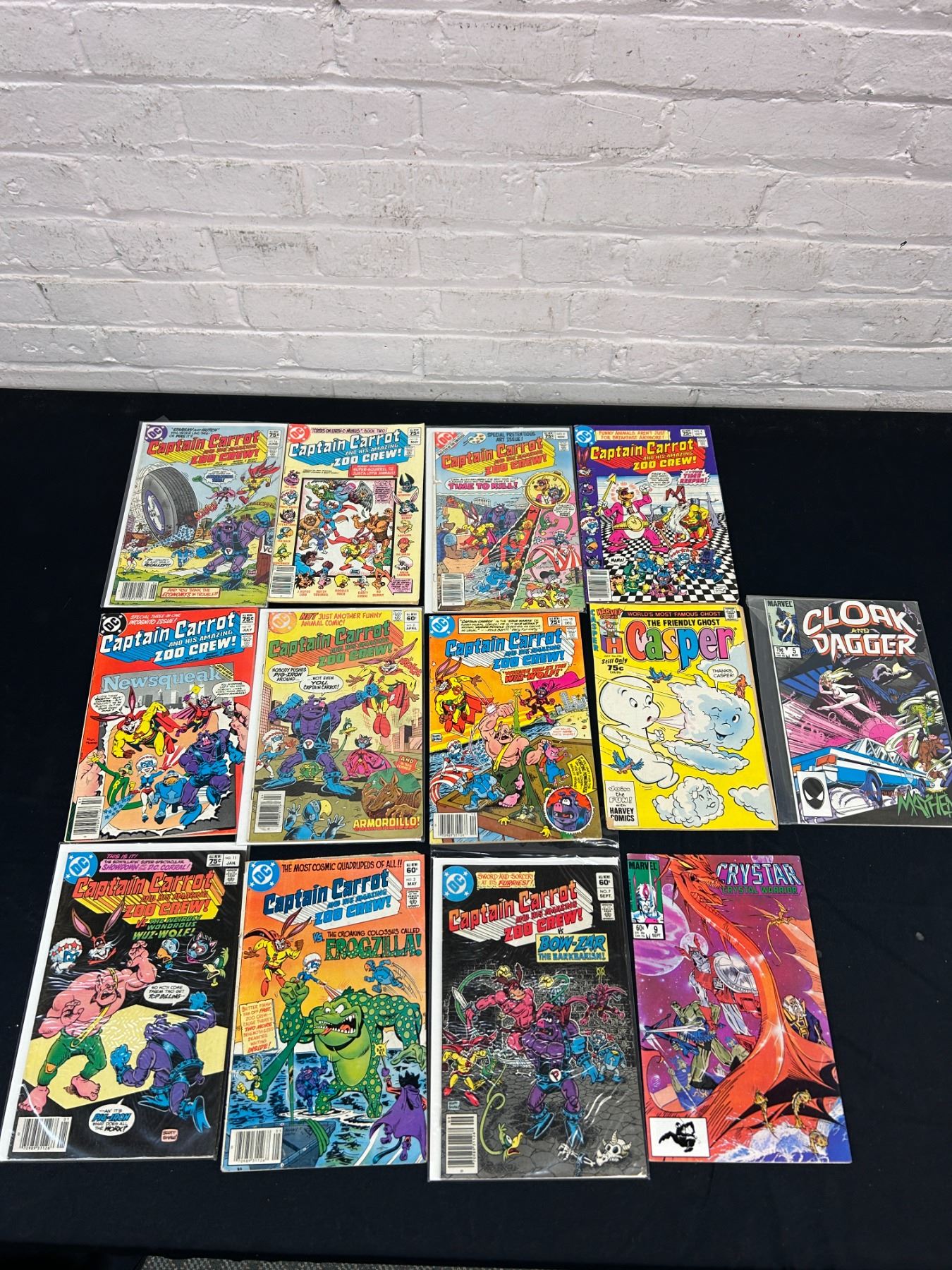 Lot of 13 Vintage Comic Books Captain Carrot and His Amazing Zoo Crew ...