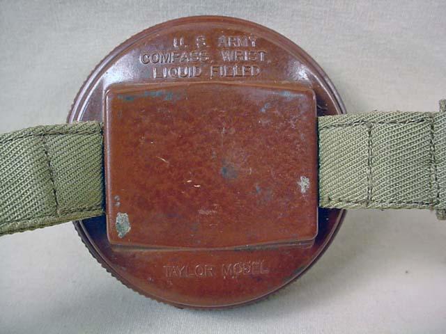 Ww2 Us Army Wrist Compass Marked On Back Us Arm