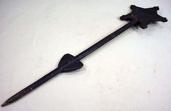 CIVIL WAR ERA G.A.R. GRAVE MARKER - Grand Army of