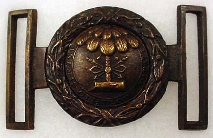RARE CIVIL WAR ERA SOUTH CAROLINA BELT BUCKLE - 2