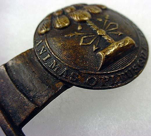 RARE CIVIL WAR ERA SOUTH CAROLINA BELT BUCKLE - 2