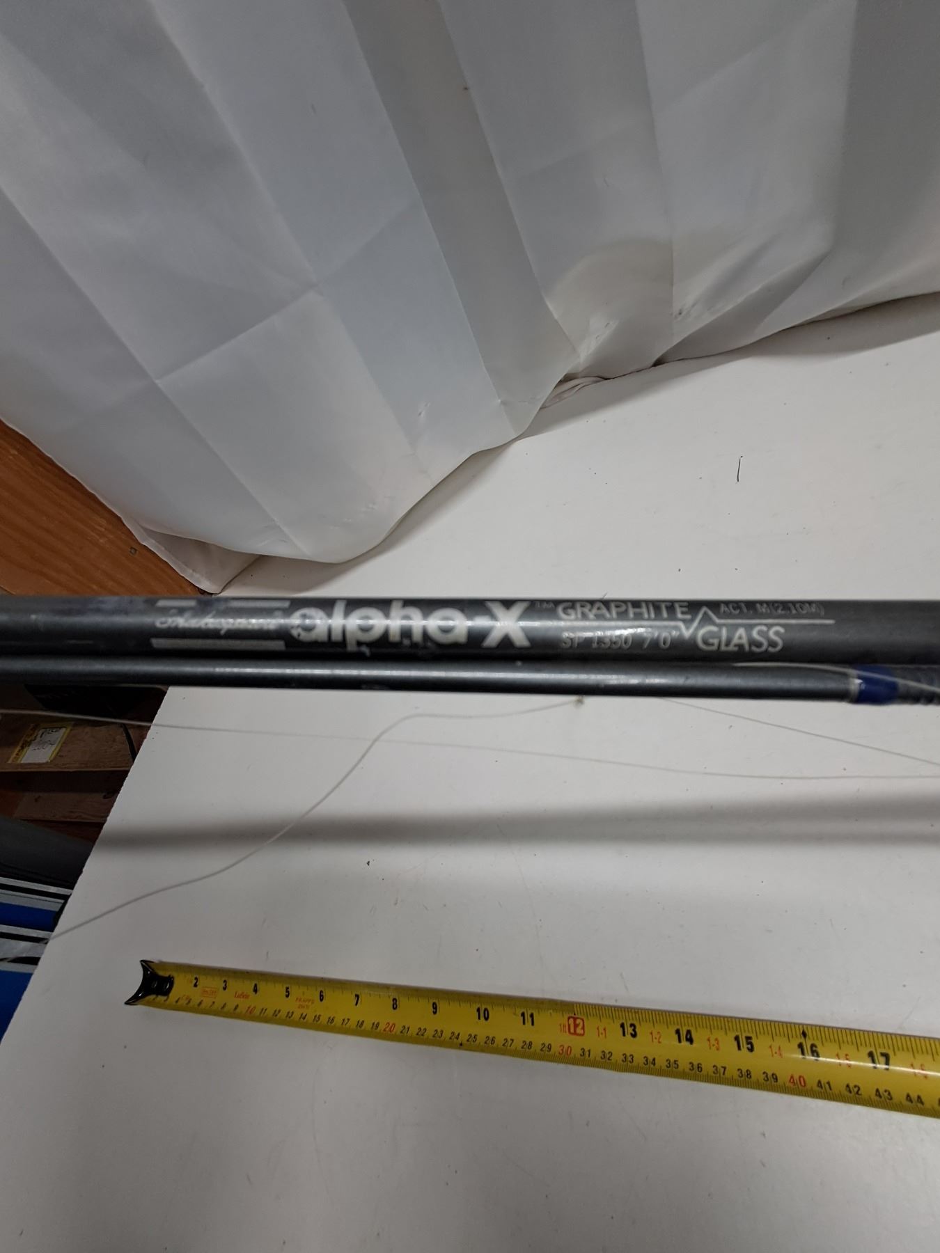 "gray + blue fishing rod" Alpha-X pen peer - Schmalz Auctions
