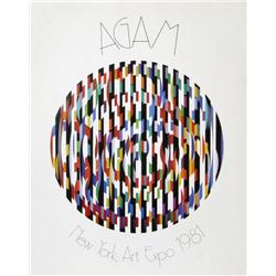Yaacov Agam, New York Art Expo Year: 1981, Poster
