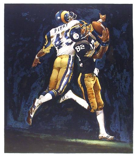 Merv Corning, NFL-Superbowl XIV, Lithograph