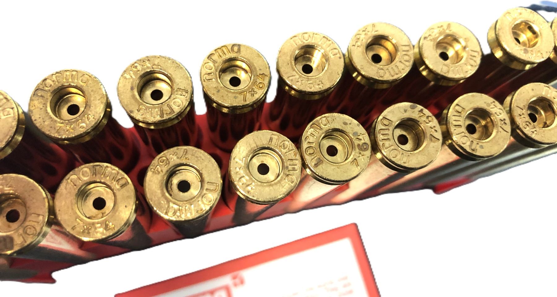 7 x 64 NORMA Brass - 20 ct. w/ Box