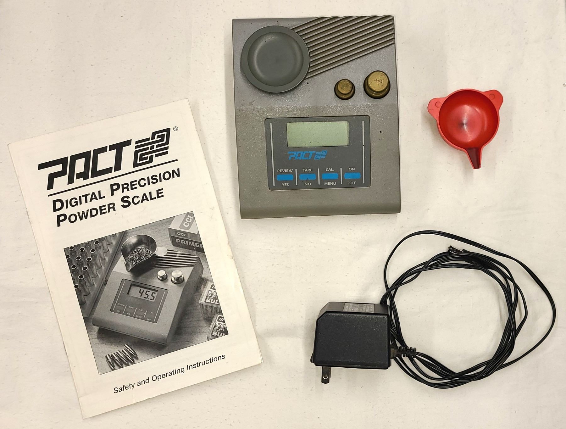 PACT Digital Precision Powder Scale w/ Manual