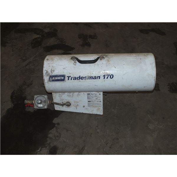 LB White Tradesman Natural Gas Construction Space Heater
