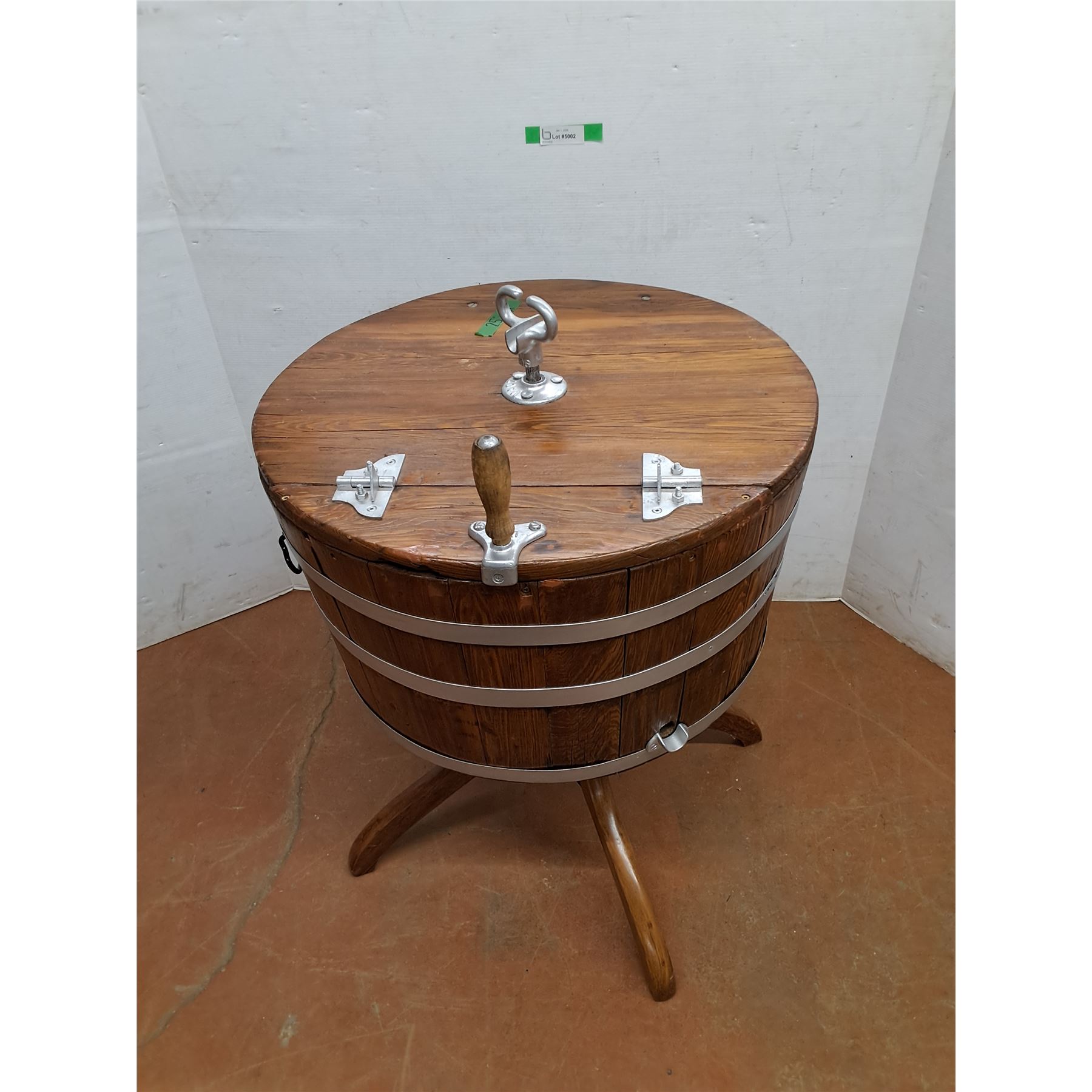 *Antique Wooden Hand Crank Washing Machine, CANNOT SHIP - Bodnarus ...