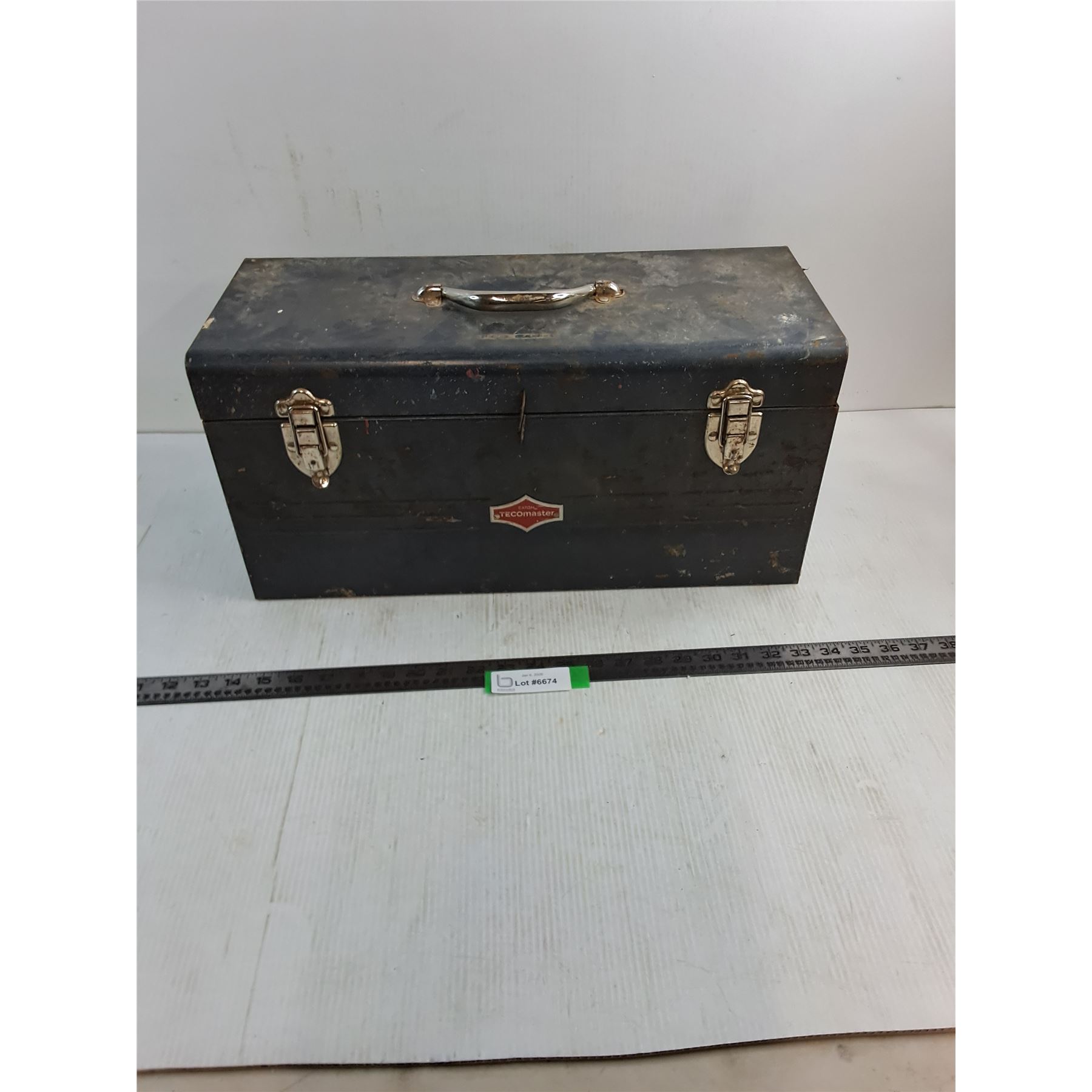 Eaton TECOmaster Metal Tool Box with Tools - PICK UP ONLY