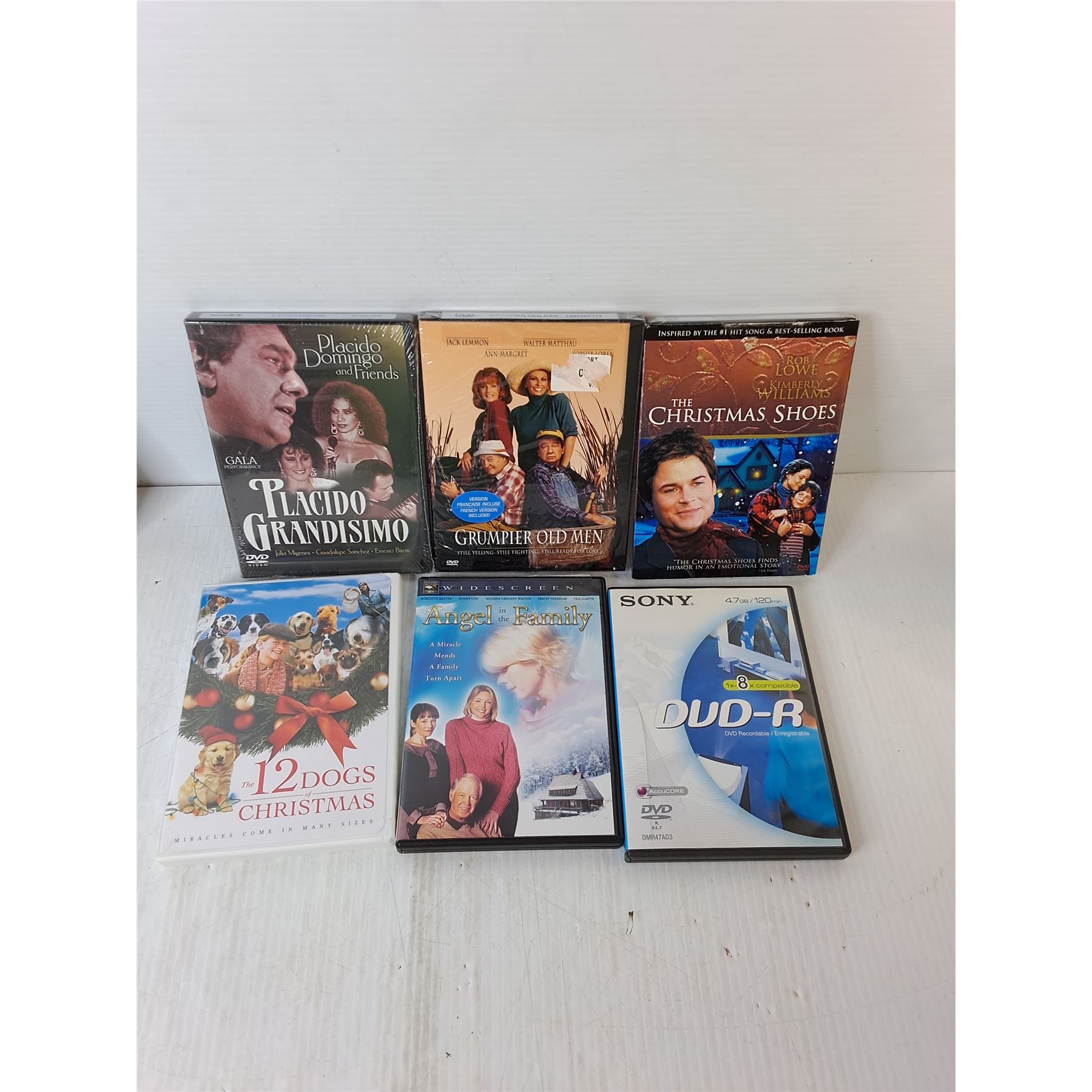 DVDs- Grumpier Old Men, Burns & Allen, The Christmas Shoes, MIsc ...